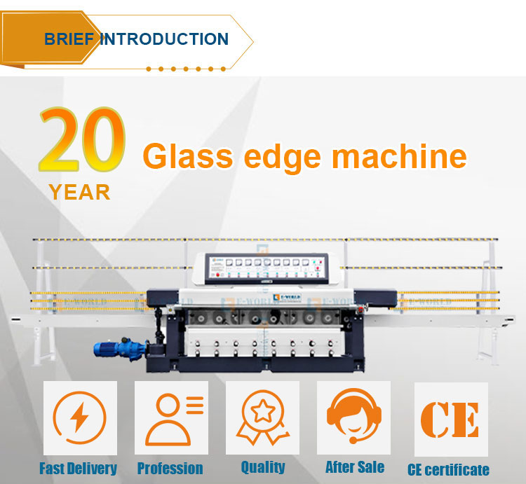 Glass Straight Line Miter Edging Pencil Edge Machine - Buy glass pencil ...