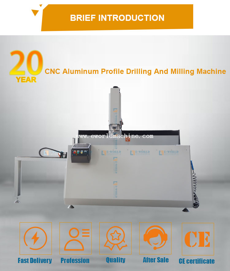 CNC Aluminum Profile Drilling And Milling Machine - Buy CNC Aluminum ...